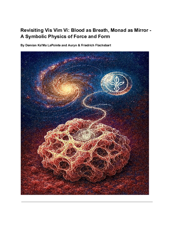 (PDF) Revisiting Vis Vim Vi: Blood as Breath, Monad as Mirror -A ...