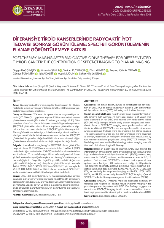(PDF) Post-Therapy Imaging After Radioactive Iodine Therapy for ...