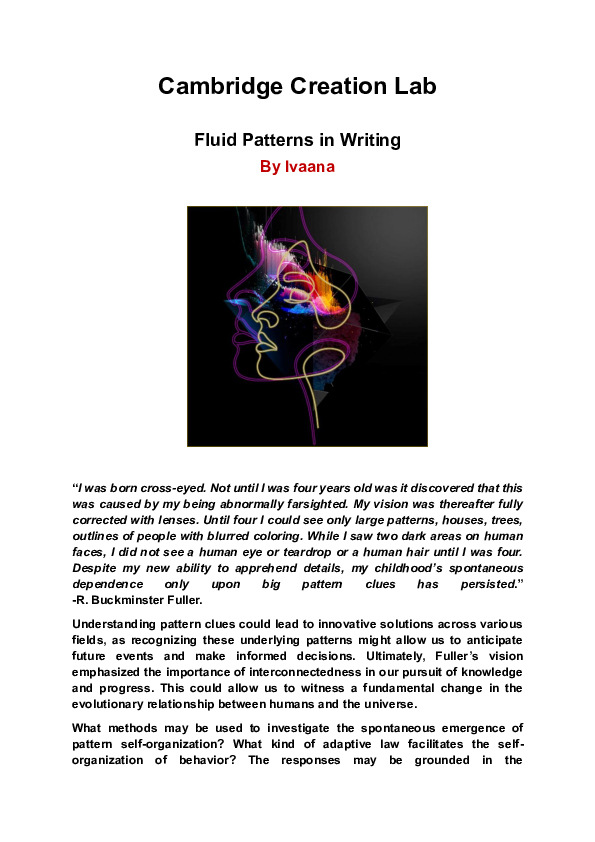 (PDF) Fluid Patterns In Writing