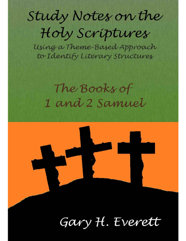 (PDF) The Books of 1 and 2 Samuel (2025 edition)