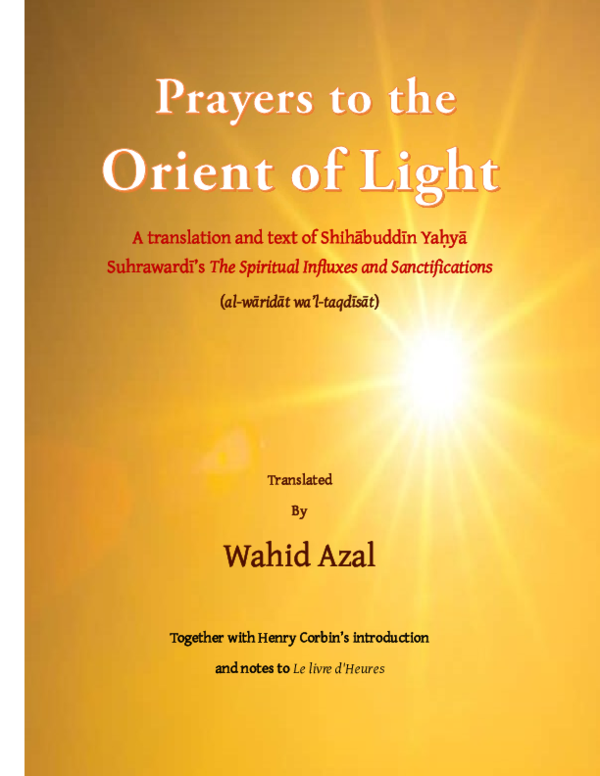 (PDF) The Prayers to the Orient of Light: A translation and text of ...