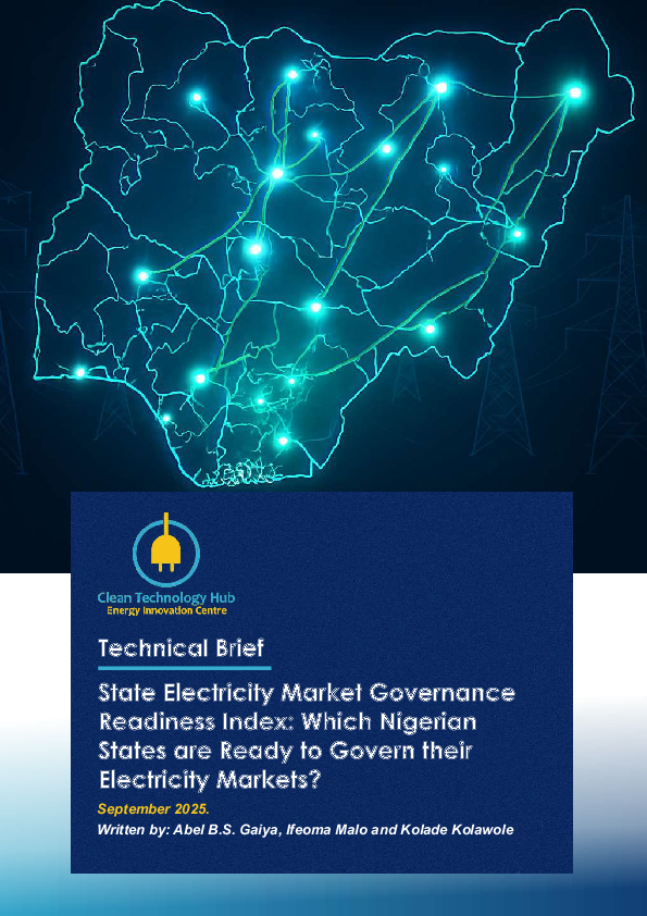 (PDF) State Electricity Market Governance Readiness Index: Which ...