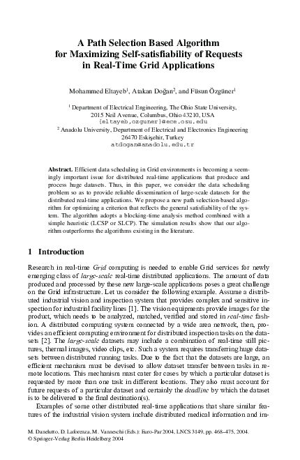 (PDF) A Path Selection Based Algorithm for Maximizing Self-satisfiability of Requests in Real ...