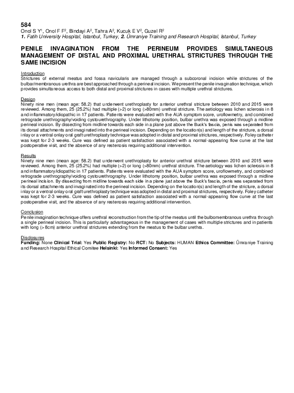 (PDF) Penile invagination from the perineum provides simultaneous ...