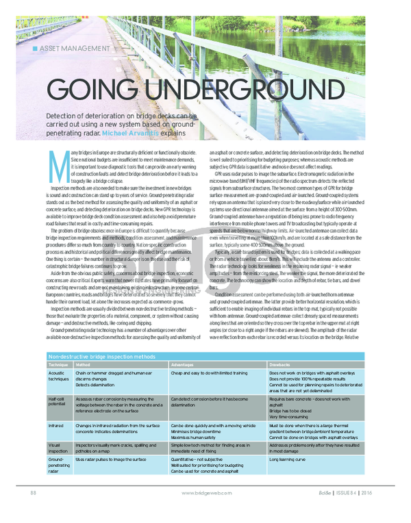 (PDF) Non-Destructive Bridge Inspection Methods
