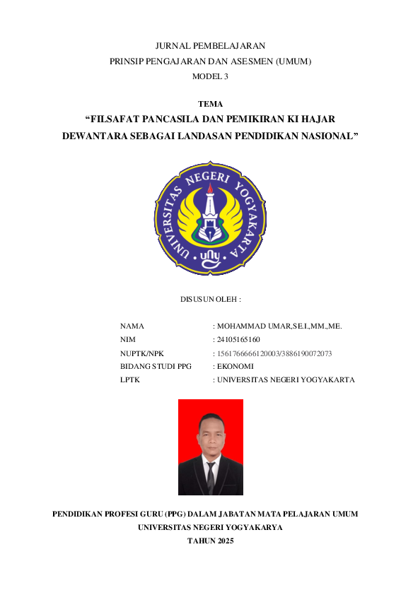 (PDF) JURNAL 3 FILSAFAT PANCASILA DAN PEMIKIRAN KI HAJAR DEWANTARA SEBAGAI LANDASAN PENDIDIKAN ...