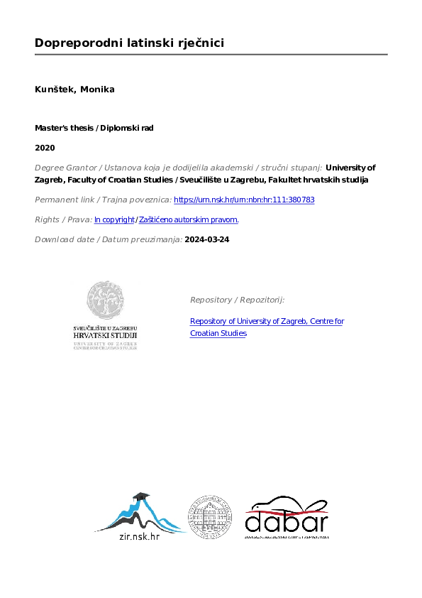 (PDF) Pre-Illyrian Latin Dictionaries