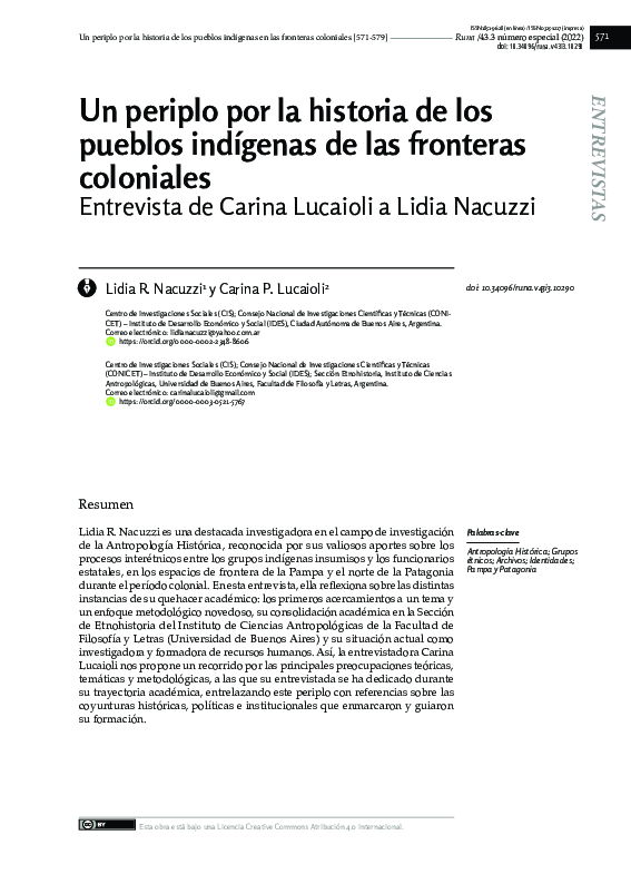 (PDF) Un periplo por la historia de los pueblos indígenas de las ...