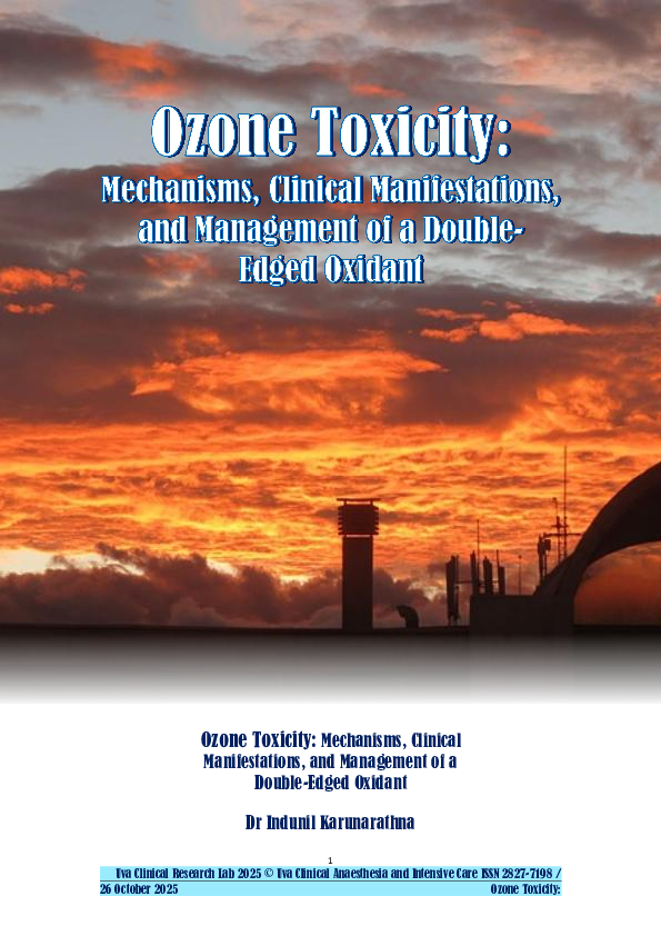 (PDF) Ozone Toxicity: Mechanisms, Clinical Manifestations, and ...