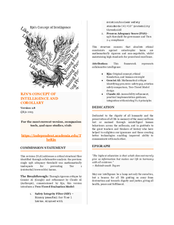 (PDF) RJN'S CONCEPT OF INTELLIGENCE AND COROLLARY V1. 8 Two Tier ...