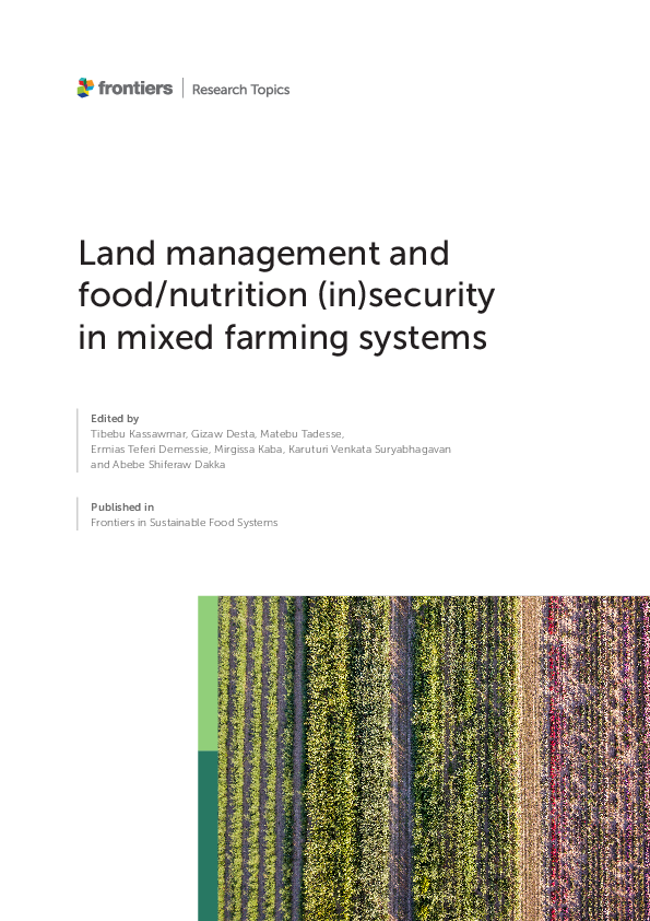 (PDF) Land management and food/nutrition (in)security in mixed farming ...