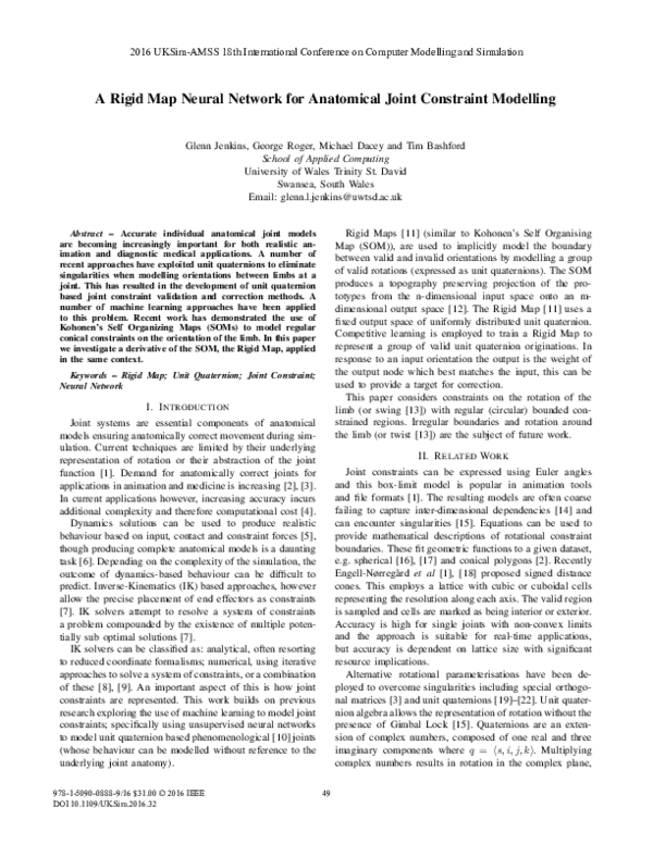 (PDF) A Rigid Map Neural Network for Anatomical Joint Constraint Modelling