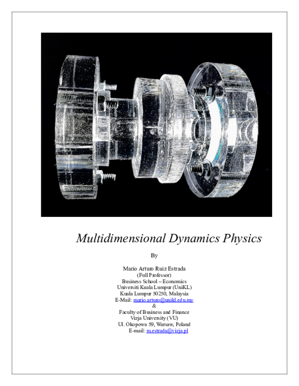 (PDF) Multidimensional Dynamics Physics