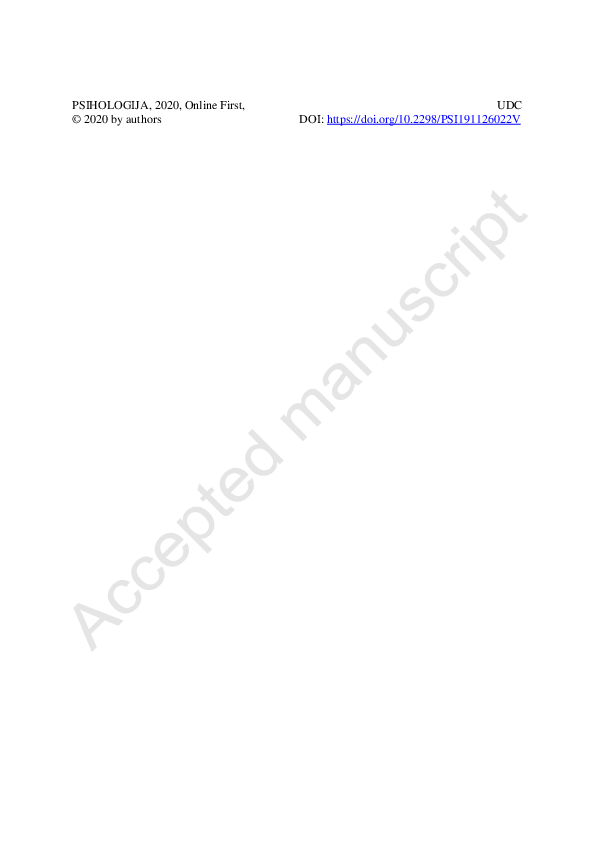 (PDF) Job crafting in Serbia: Serbian mixed-method validation of the ...