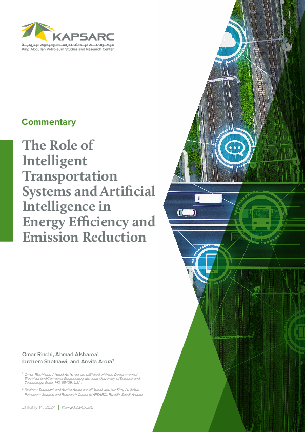 (PDF) The Role of Intelligent Transportation Systems and Artificial ...