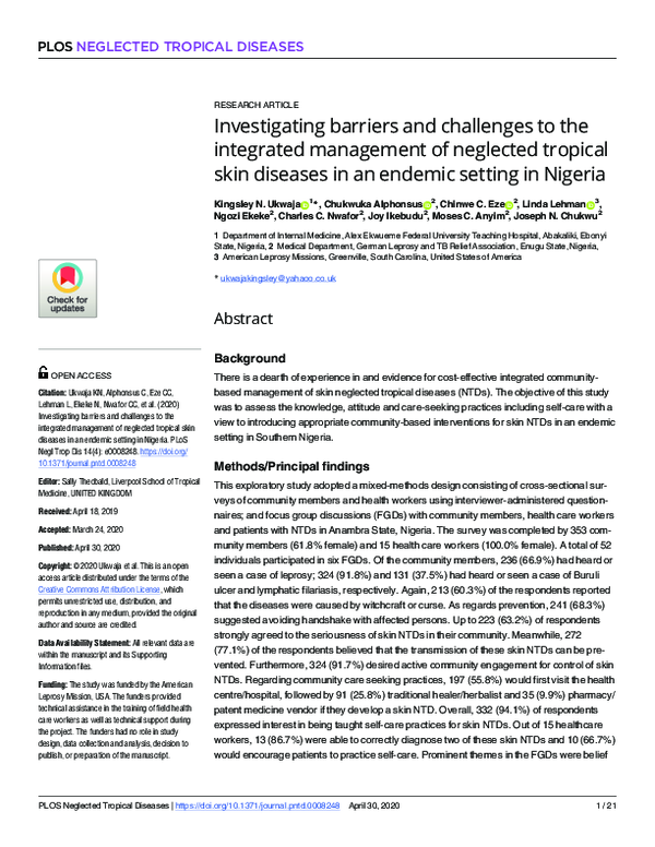 (PDF) Investigating barriers and challenges to the integrated ...