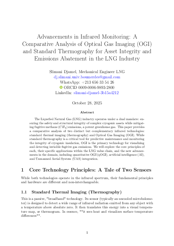 (PDF) Advancements in Infrared Monitoring: A Comparative Analysis of ...