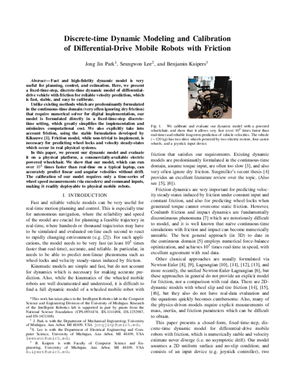 (PDF) Discrete-time dynamic modeling and calibration of differential ...