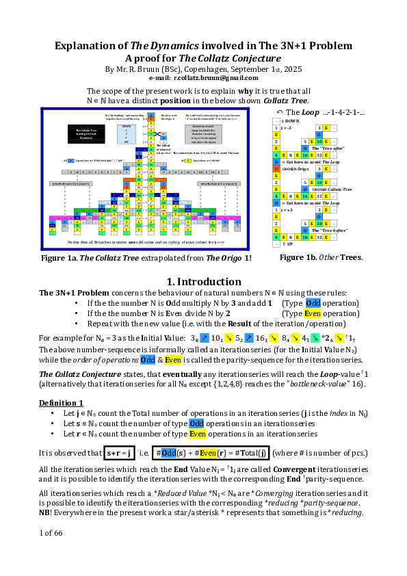 (PDF) Explanation of the Dynamics involved in The 3N+1 Problem A proof ...