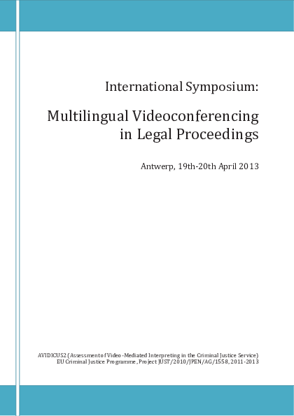 (PDF) Comparing traditional interpreting, ‘videoconference interpreting ...