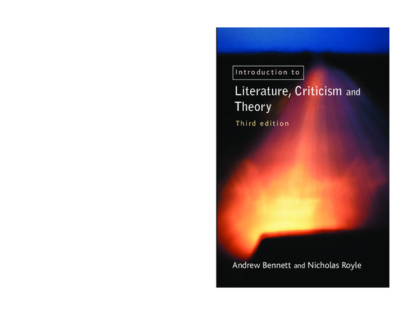 (PDF) An Introduction to Literature, Criticism and Theory (3rd Edition ...