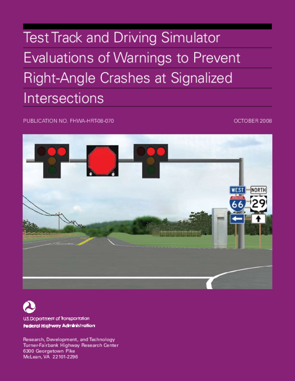 (PDF) Test Track and Driving Simulator Evaluations of Warnings to ...