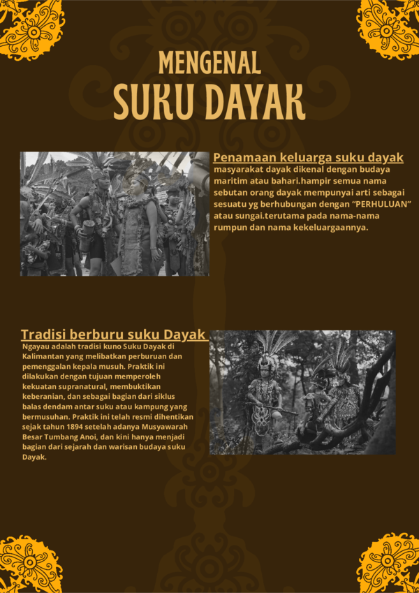(PDF) Mengenal suku dayak