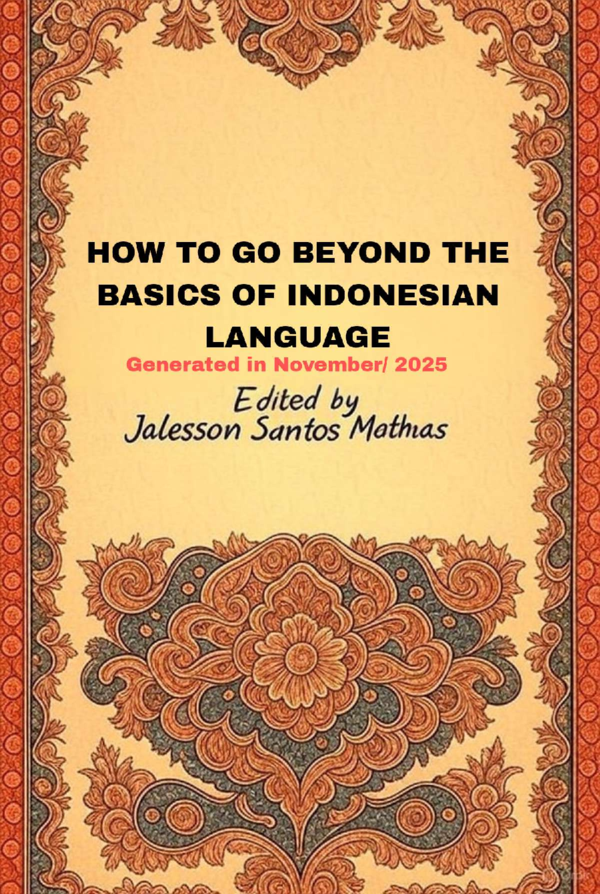 (PDF) HOW TO GO BEYOND THE BASICS OF INDONESIAN LANGUAGE