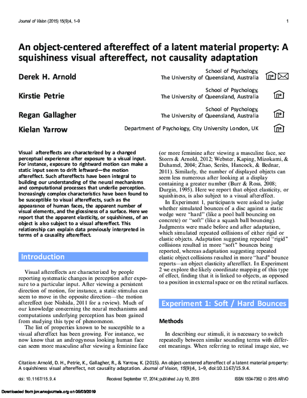 (PDF) An object-centered aftereffect of a latent material property: A squishiness visual ...