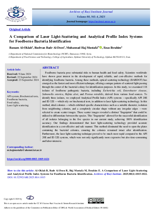 (PDF) A Comparison of Laser Light-Scattering and Analytical Profile ...