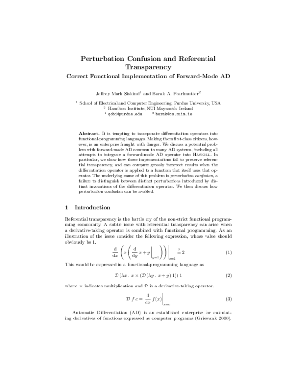 (PDF) Perturbation confusion and referential transparency: Correct ...