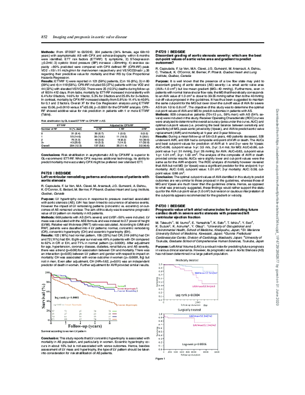 (PDF) Discordant grading of aortic stenosis severity: which are the ...