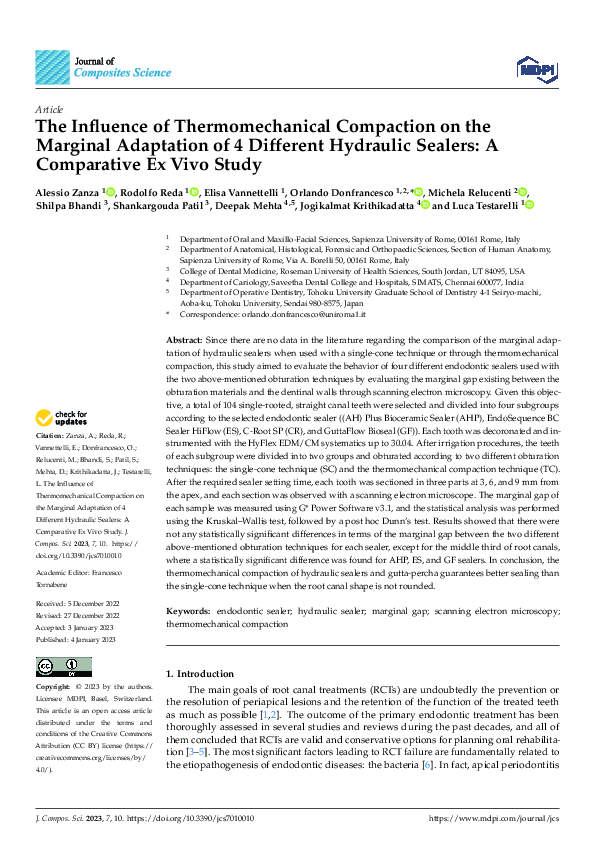 (PDF) The Influence of Thermomechanical Compaction on the Marginal ...