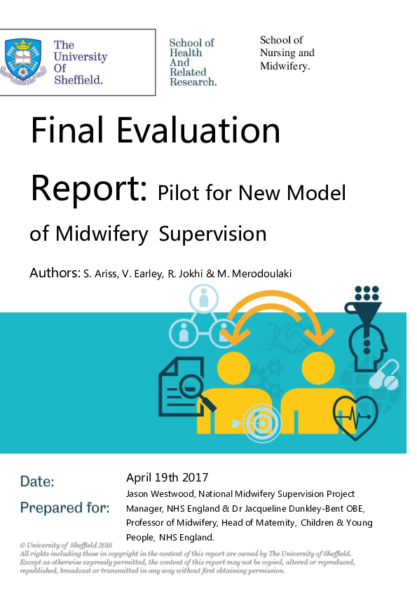 (PDF) Final Evaluation Report: Pilot for New Model of Midwifery Supervision