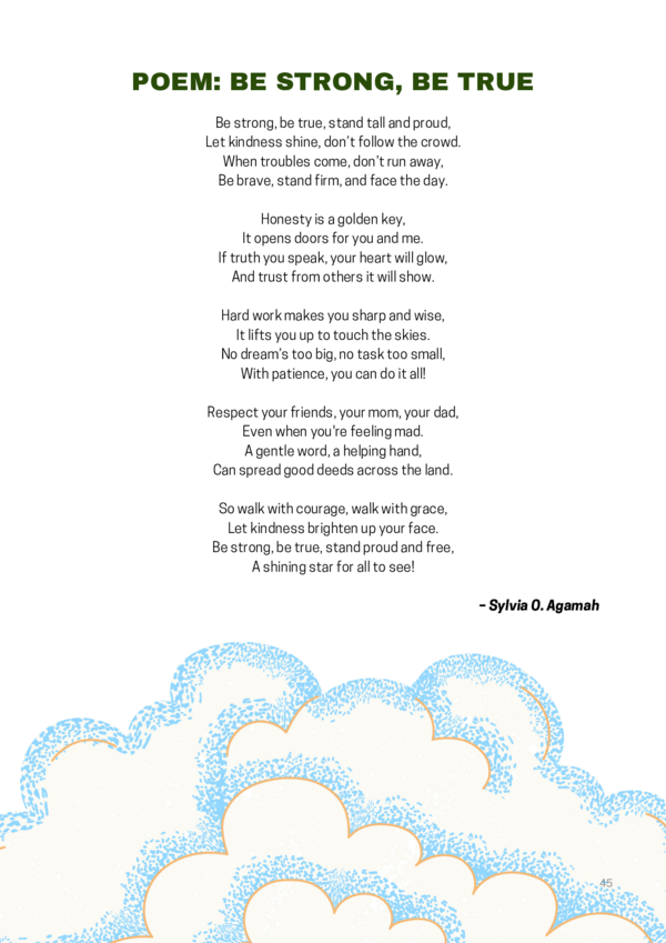 (PDF) BE STRONG, BE TRUE POEM