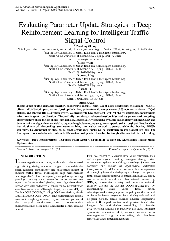 (PDF) Evaluating Parameter Update Strategies in Deep Reinforcement ...