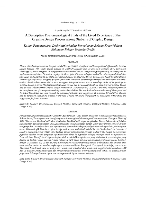 (PDF) A Descriptive Phenomenological Study of the Lived Experience of ...
