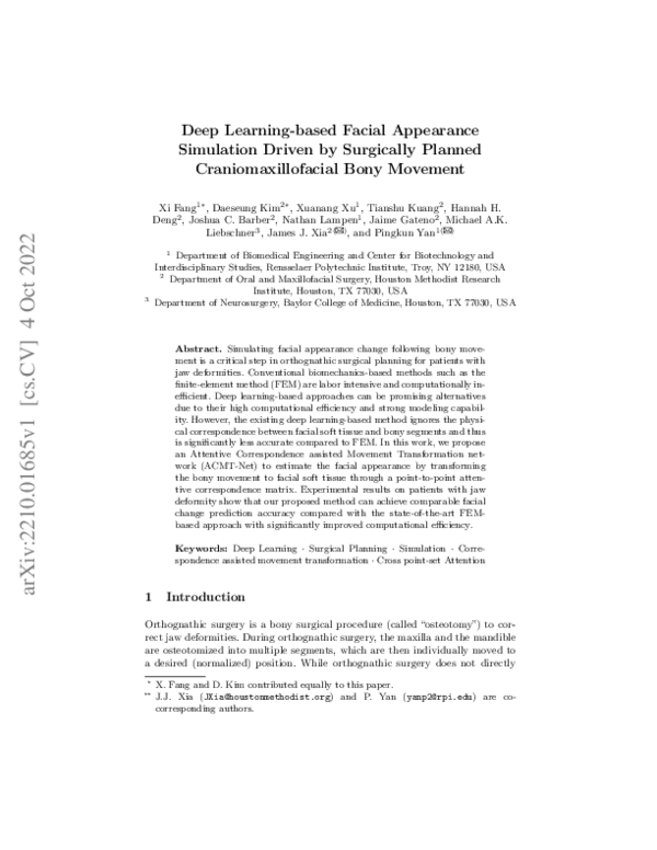 (PDF) Deep Learning-Based Facial Appearance Simulation Driven by ...