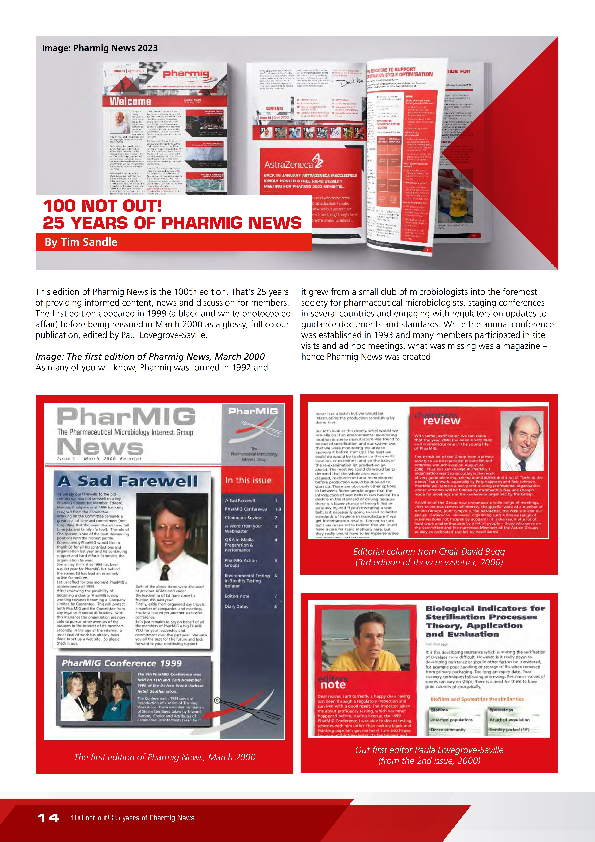 (PDF) Pharmig News: 100 not out
