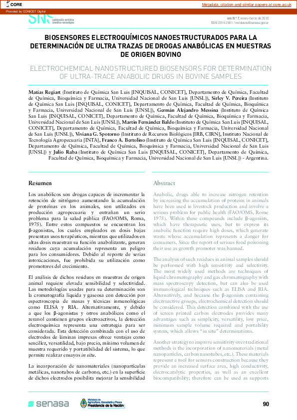 (PDF) Electrochemical nanostructured biosensors for determination of ...