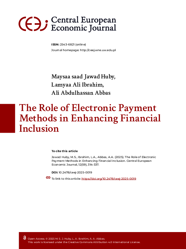 (PDF) The Role of Electronic Payment Methods in Enhancing Financial ...