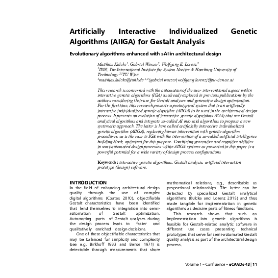 (PDF) Artificially Interactive Individualized Genetic Algorithms (AIIGA) for Gestalt Analysis ...