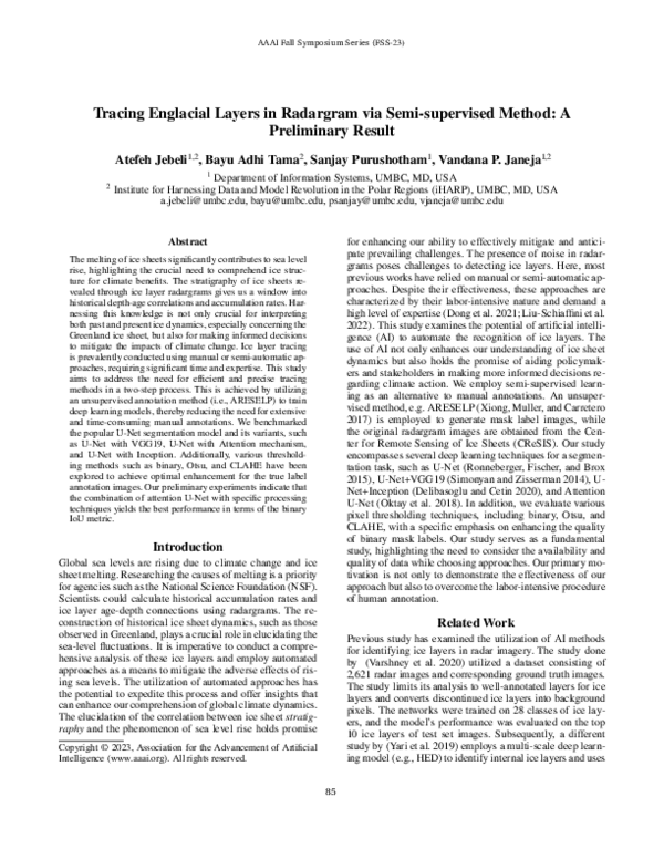 (PDF) Tracing Englacial Layers in Radargram via Semi-supervised Method ...