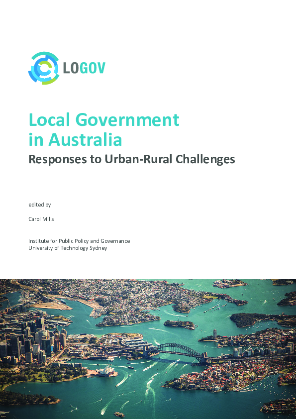 (PDF) Intergovernmental Relations of Local Governments in Australia: An ...