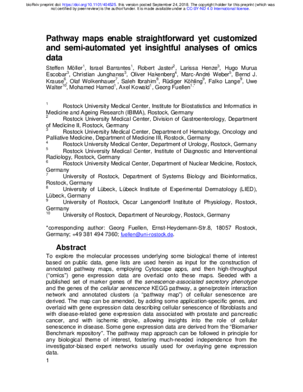 (PDF) Pathway maps enable straightforward yet customized and semi ...