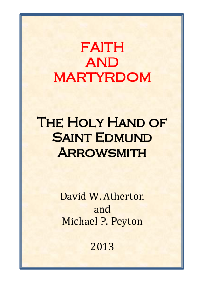 (PDF) The Holy Hand of Saint Edmund Arrowsmith