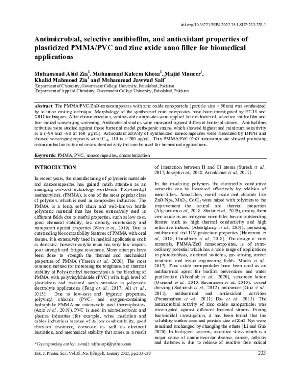 (PDF) Antimicrobial, selective antibiofilm, and antioxidant properties ...