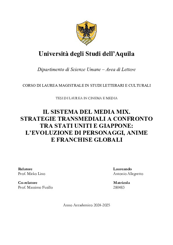 (PDF) The Media Mix System. Transmedia Strategies Compared Between the ...