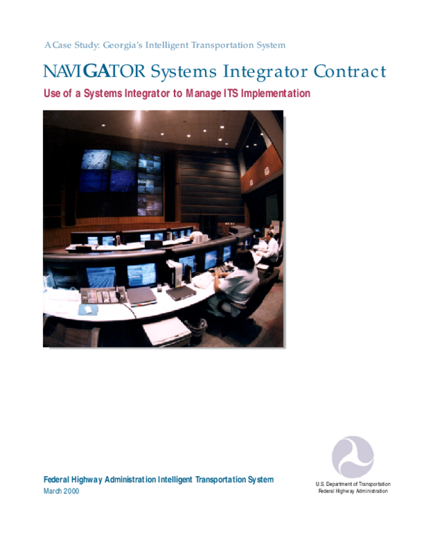 (PDF) A Case Study: Georgia's Intelligent Transportation System ...