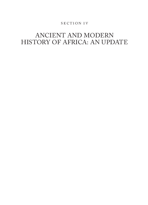 (PDF) Introduction Ancient and Modern History of Africa An update